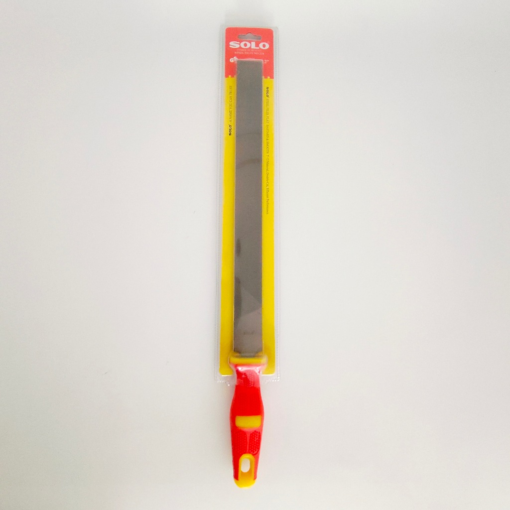 12 Inch Side Fine Coarse Flat File With Handle SOLO No.224 2in1 Rough ...