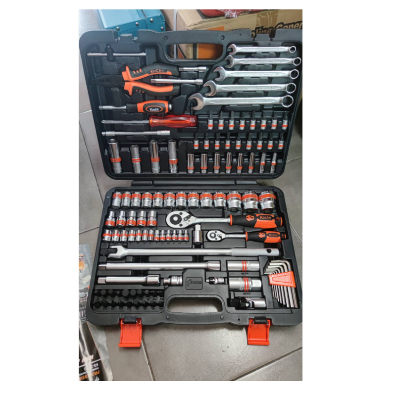 * Great Value * KOCHE 111-Piece Block Set Model KS-111 Tool + Knock ...