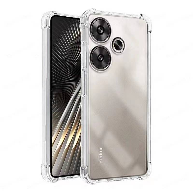 Poco F6 5G Case Transparent Tpu Shockproof Camera Cover Xiaomi F6 5G/F6 ...