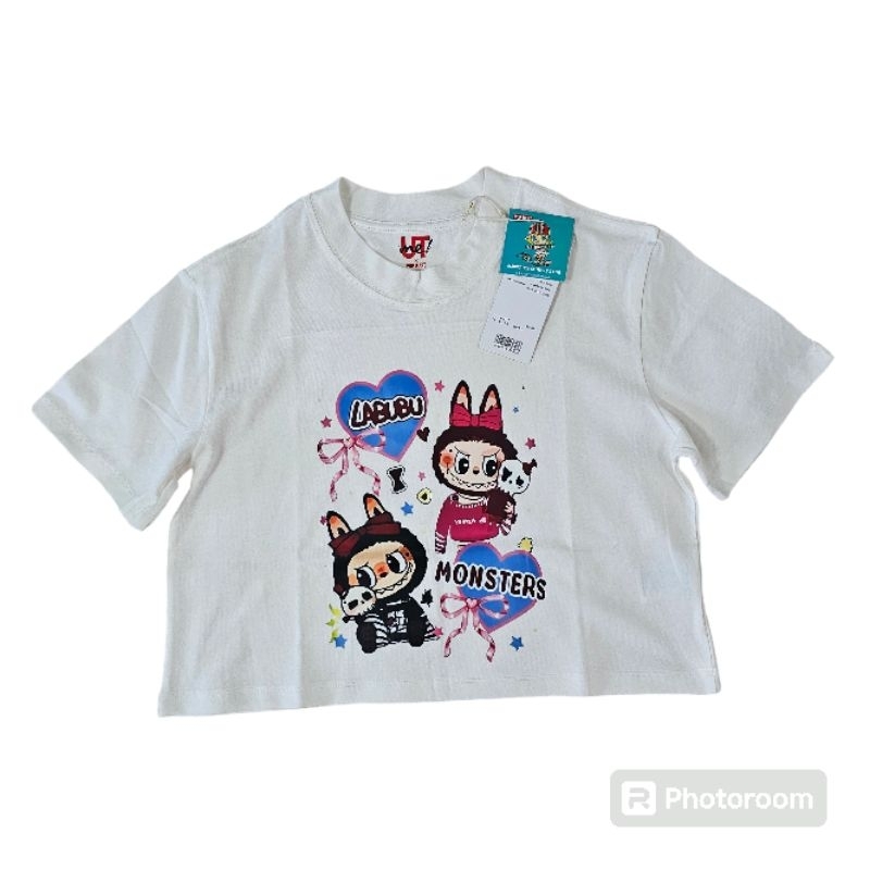 Labubu Monster uniqlo x Popmart Crop Top | Shopee Philippines
