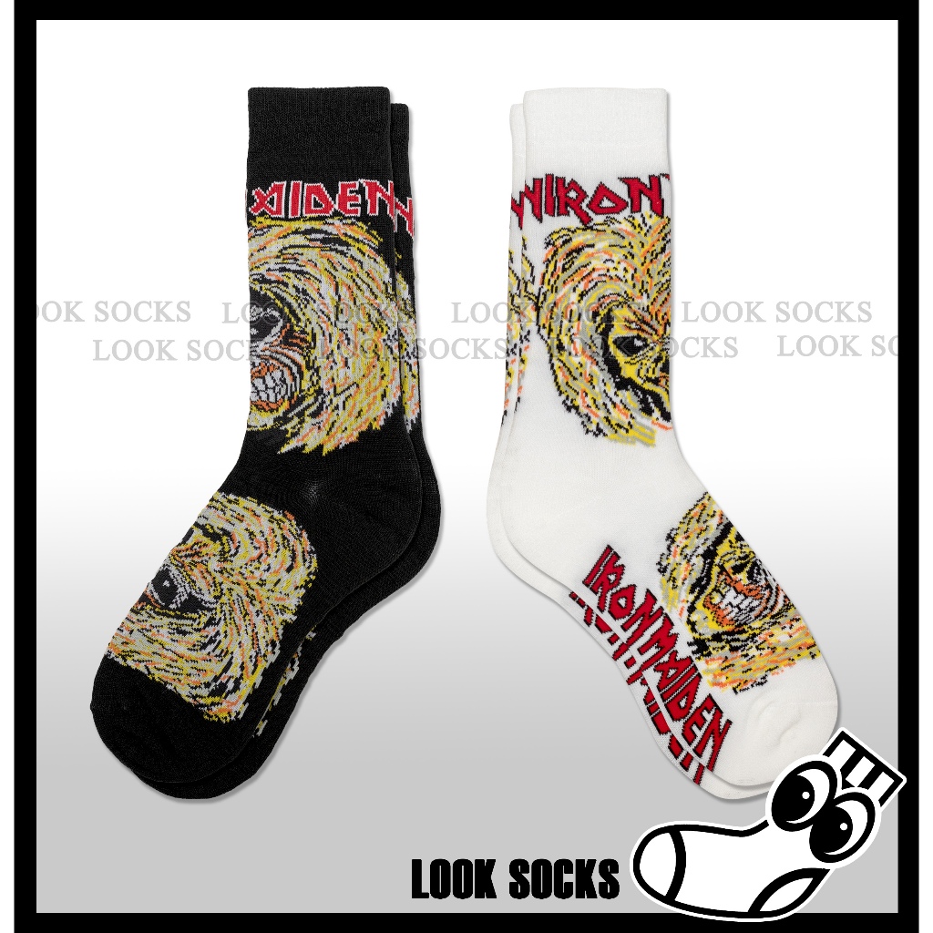 Iron Maiden Socks Free size | Shopee Philippines