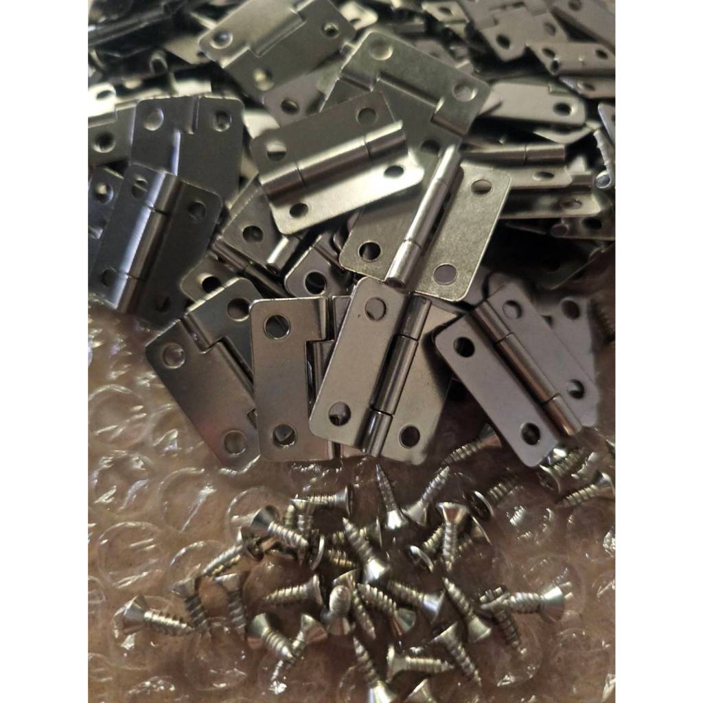 1 Inch Hinge Set With Nut F4 3/8 | Shopee Philippines