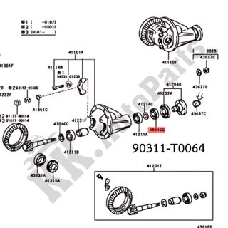 Pig Spur Seal Lift The Front And Rear TOYOTA REVO 4WD NEW FORTUNER P/N ...