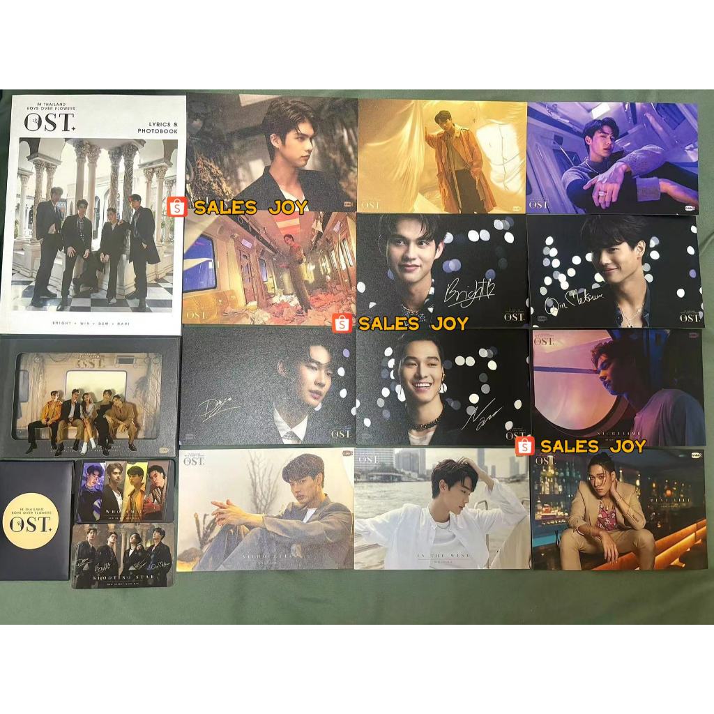 Bright Twin Dew Nani Win F4 THAILAND BOYS OVER FLOWERS OST ALBUM BOXSET ...