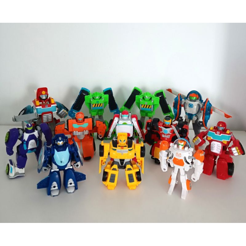 Transformers Transform Robot Rescue Bots Action Figure | Shopee Philippines