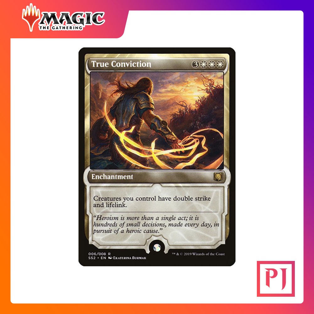 [MTG] True Conviction [SS2] [WHITE] [RARE] [NORMAL] [ENG] (Magic Card ...