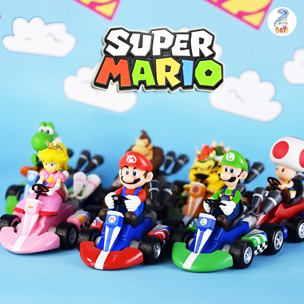 Super Mario Kart Diecast Model Car Cart Japanese Product 2nd Hand ...