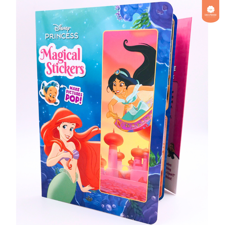 Disney Princess Tales: Magical Stickers Reuseable | Shopee Philippines