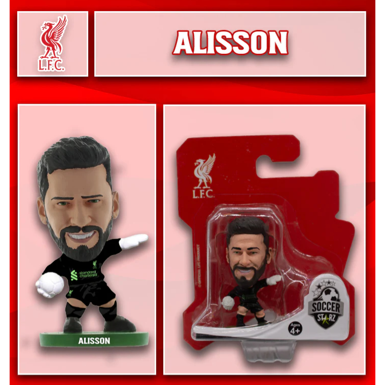 Authentic SoccerStarz Football Player Model From Liverpool Fc-Alisson ...