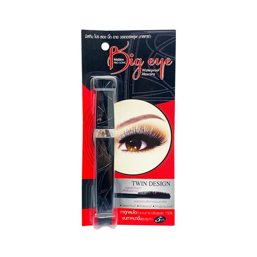 Mistine Mascara Prolong Big Eye Black Pro Long 4g | Shopee Philippines