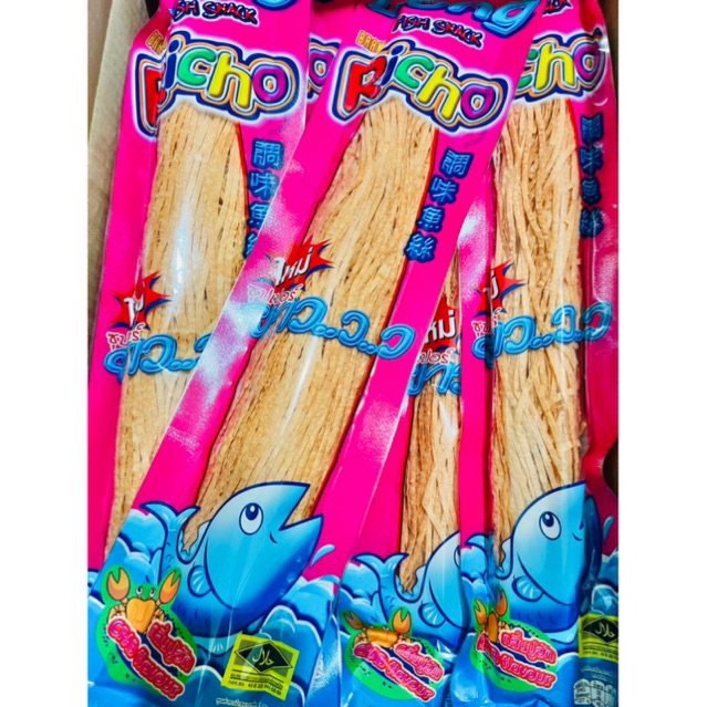 Taro Fish Snack-Length 2 Feet 170 G. Richo (Crab Stick Flavor) | Shopee ...