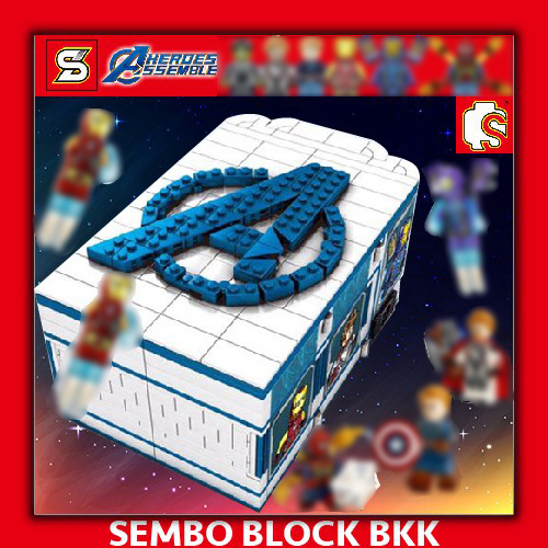 Super Hero Laboratory Building Blocks Set SY1469 906 Pieces | Shopee ...