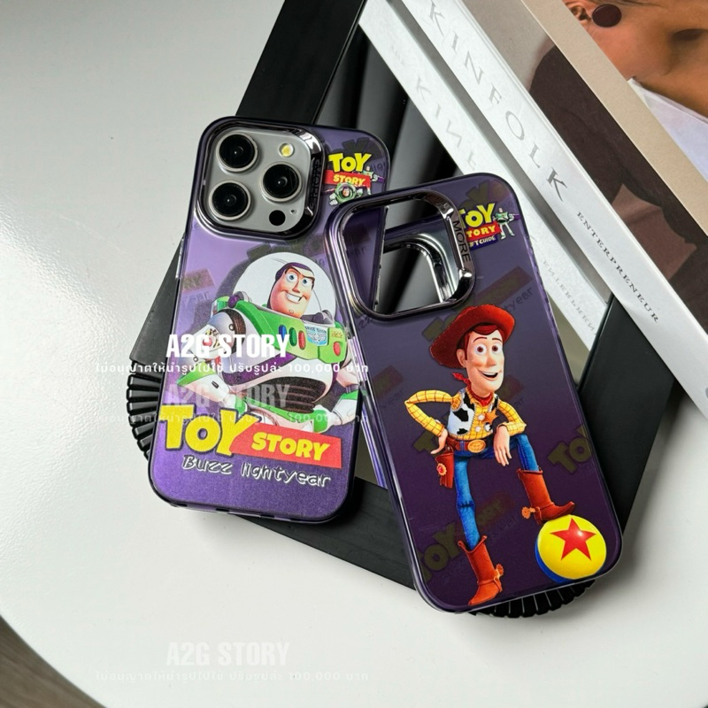Cartoon CASE MORE Toy Story/Lightyear Bus/Woody Silver Metaling For ...