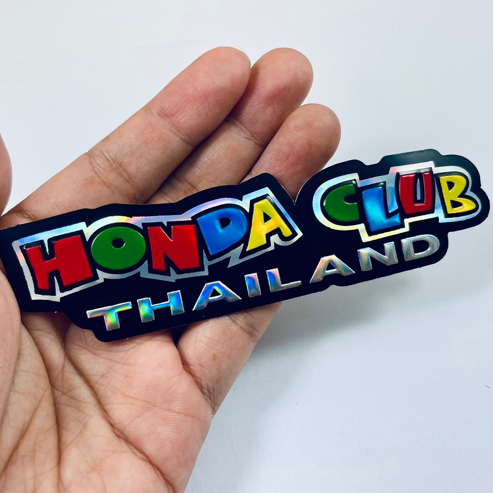Sticker Honda Club Thailand Car Motorcycle Cute 3D Embossed Stamping ...