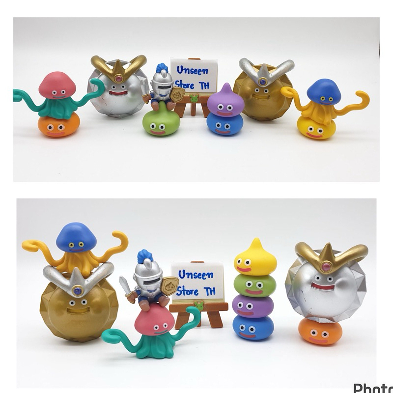 Dragon Quest gashapon Per Body Model (Slime knight set) | Shopee ...