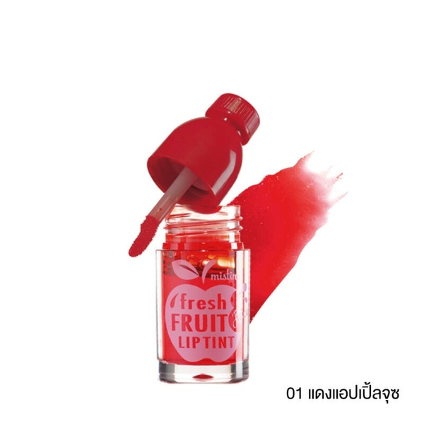 MISTINE-Fresh Fruit Jus Lip Tint 5.5g Color 01 Red Apple Scent (Expiry ...