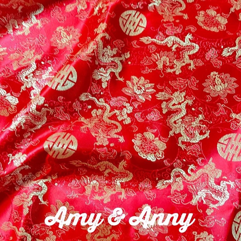 Chinese Silk New Year Cloth Dragon Pattern Woven Table Worship The Gods ...