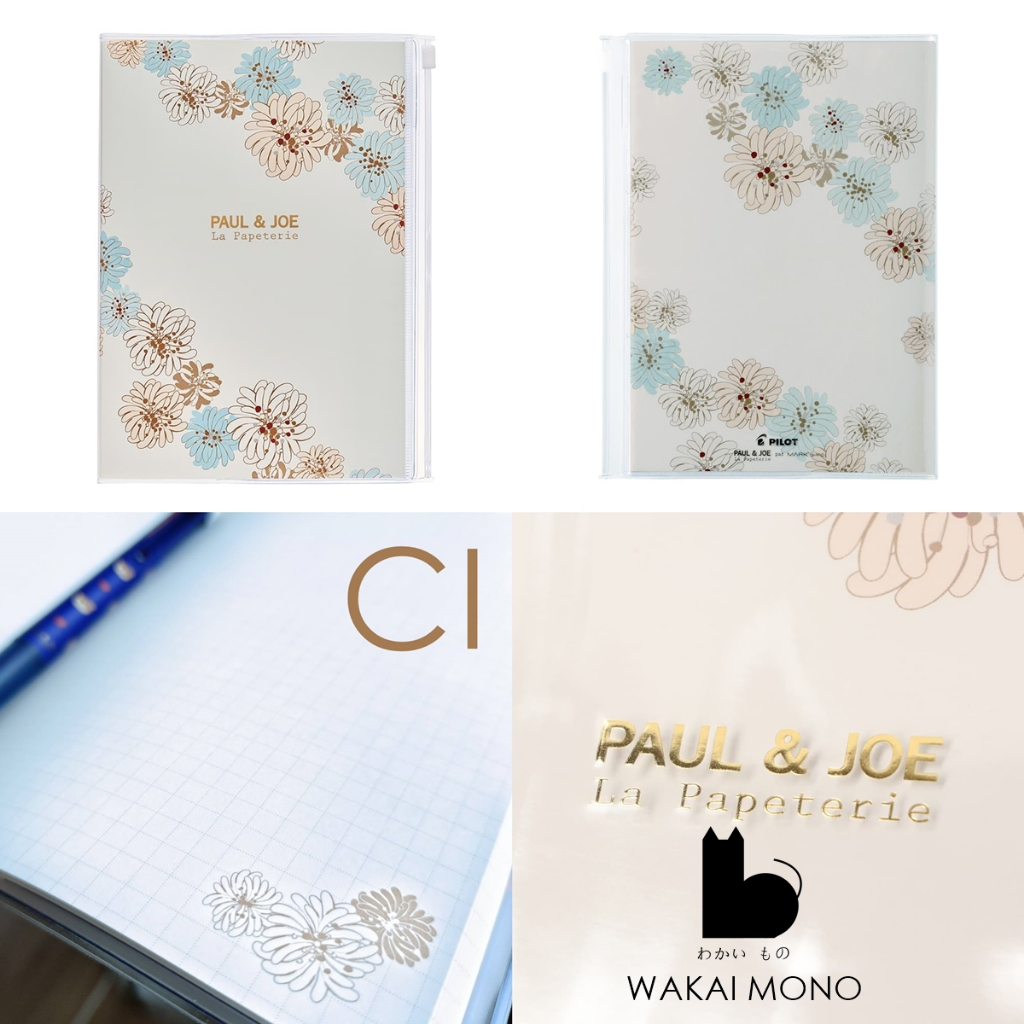 PAUL & JOE x PILOT COLETO Pen Cap + Refill Pack 10 Colors/Notebook ...