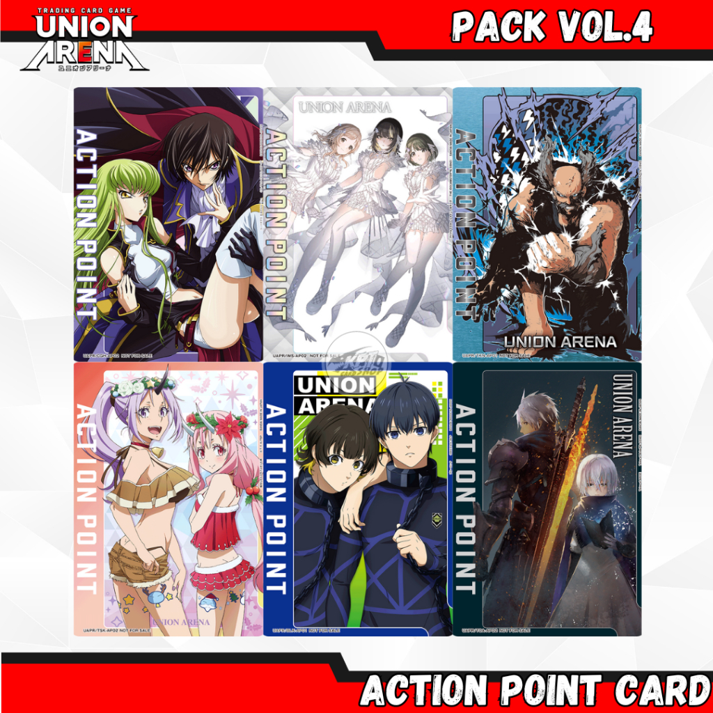 UNION ARENA ACTION POINT: CARD PACK VOL.4 | Shopee Philippines