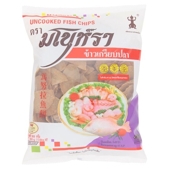 Manora Brand Fish Cracker/500 G. | Shopee Philippines
