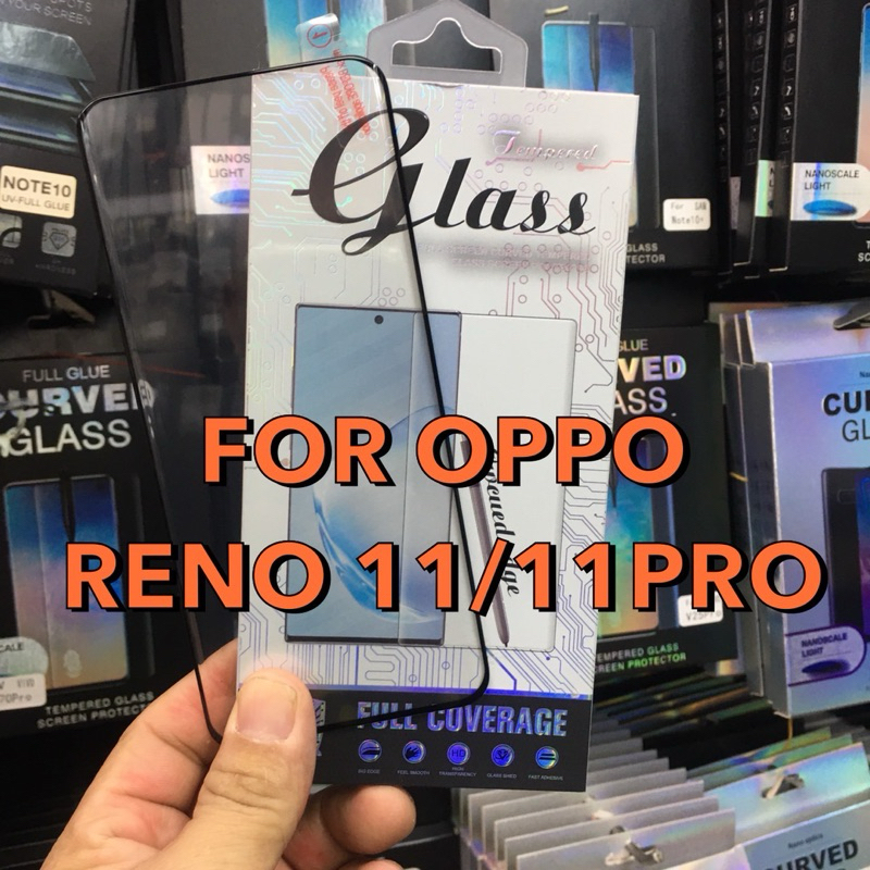 Oppo Reno11 (5G)/11Pro (5G) Full Screen Glue Glass Film (5G)!Straight ...