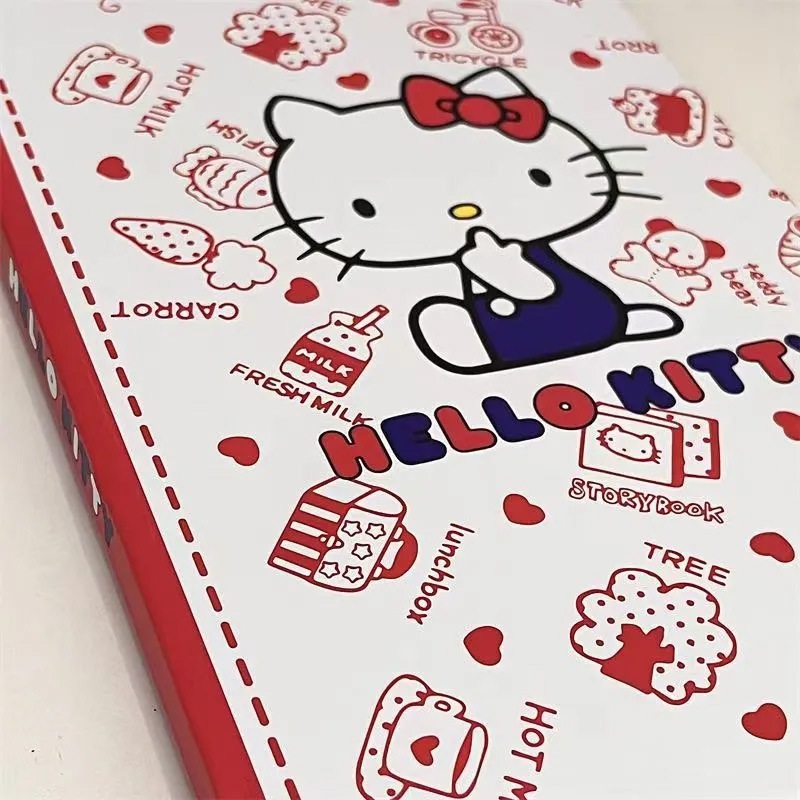 Sanrio Hello Kitty Hardcover Diary Notebook Very Cute Pattern. | Shopee ...