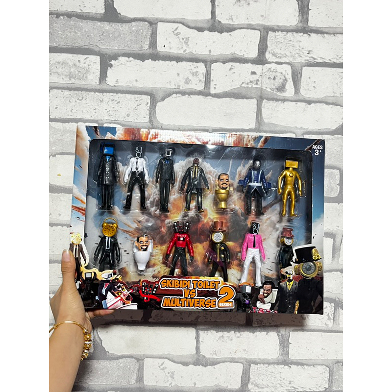 Model Set Skibidi toilet Big Box 13pcs | Shopee Philippines