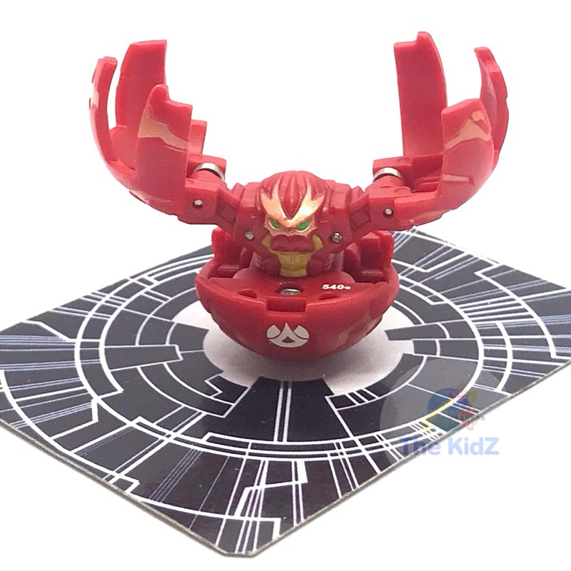 Bakugan Battle Brawlers B2 Pyrus Fear Ripper (Shredder) VHTF | Shopee ...