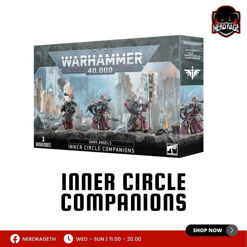 [warhammer 40k] [Dark Angels] [Space Marines] Inner Circle Companions ...
