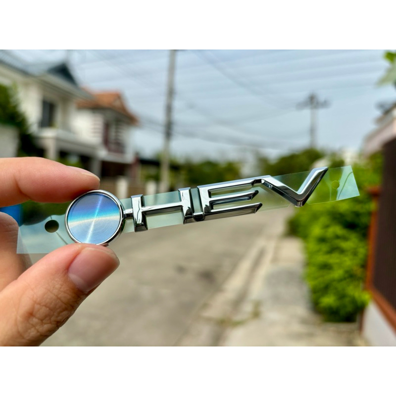 Toyota HEV Logo Plate Part Original New Car Emblem | Shopee Philippines