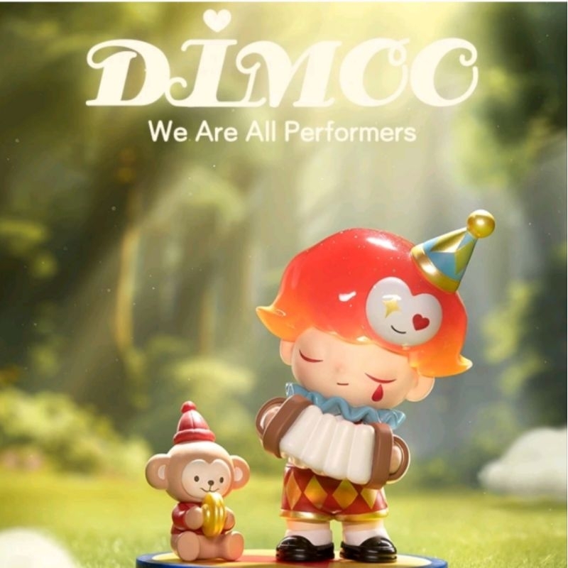DIMOO We Are AllPerformers The Transparent Head Clown With A Little ...