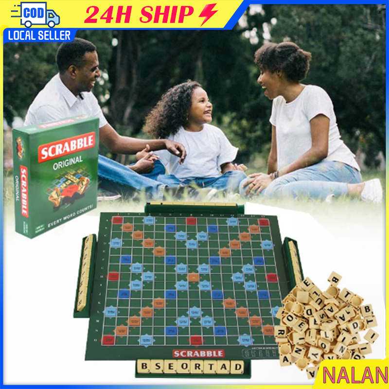 Scrabble English Vocabulary Game Word Practice Board Shop In Bangkok ...