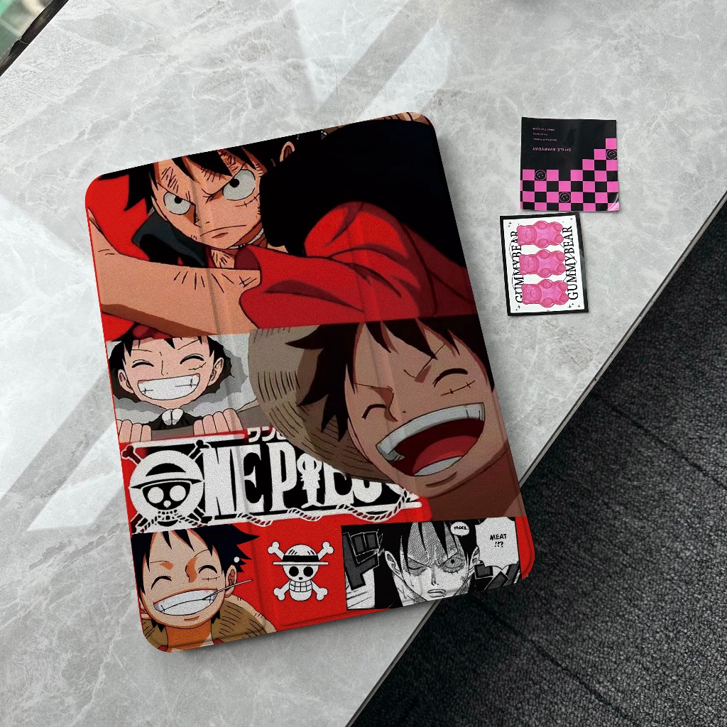One Piece Case Ipad Pro11 2024 Air6 Gen10 Air5 Pro11 Luffy Gen8 Air4 ...