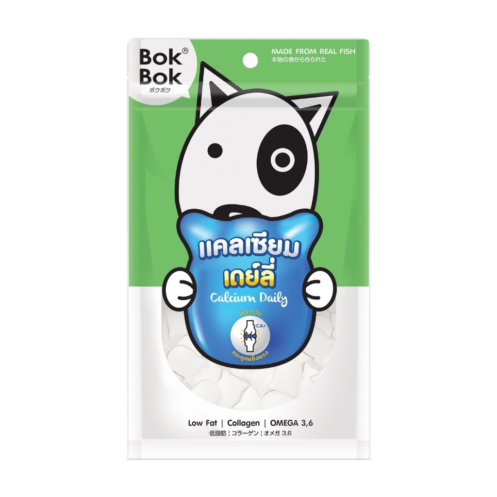 BokBok Calcium Daily Fish Bone Powder Tablets Formula 70 G(70g ...