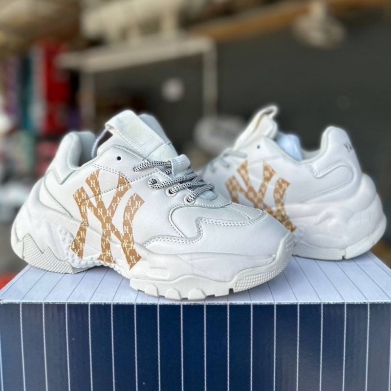 MLB Sneakers Shoes High-Top With Boxes Bags Collision Shop2024 Made In ...