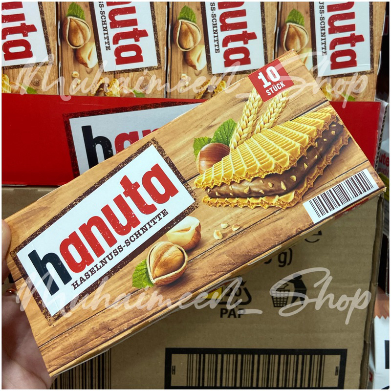 Hanuta FERRERO Crispy Wafer Filled With Chocolate (Box) | Shopee ...