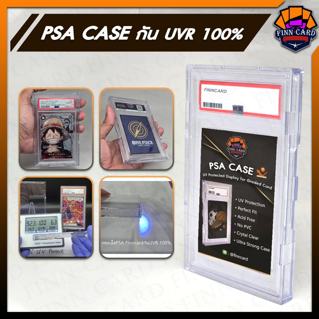PSA Case Clear Frame Store Cards/CGC/SQC 35pt Uvr 1 Easy Storage ...