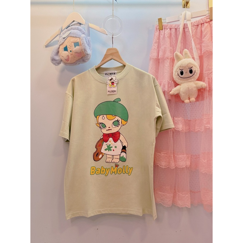 Oversize T-Shirt (FLOWER)Baby Molly | Shopee Philippines