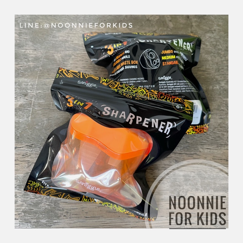 Smiggle 3 In 1 Pencil Sharpener Can Sharpen 3 Sizes | Shopee Philippines