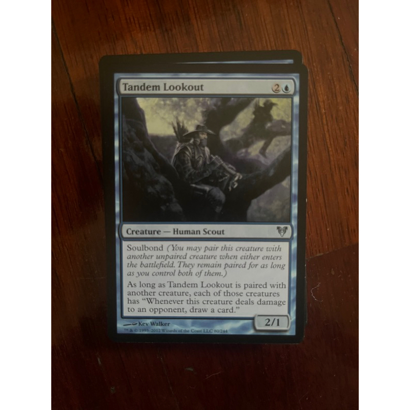 MTG Tandem Lookout Blue Magic the gathering EDH Model AVR Ex-Nm ...