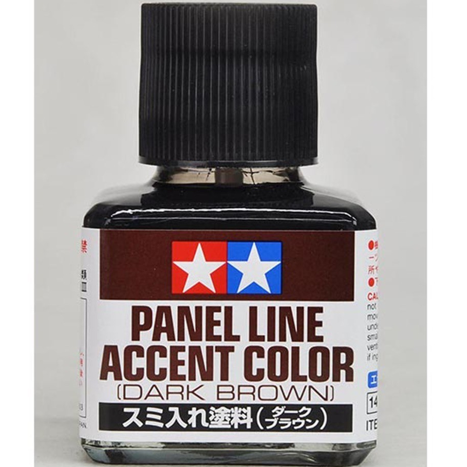 Tamiya Panel Line Accent Color [Dark Brown] (TA 87140) | Shopee Philippines