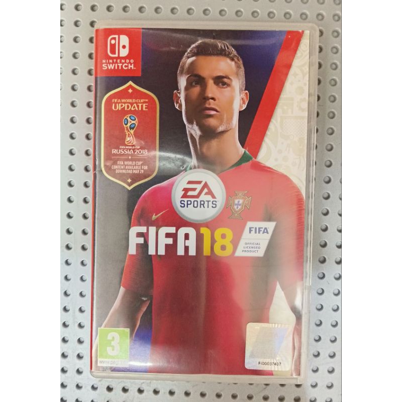 NINTENDO SWITCH Game Disc (2nd Hand): EA SPORTS FIFA 18 | Shopee ...