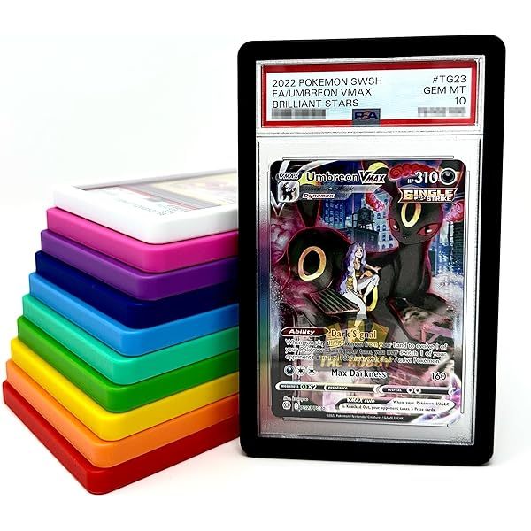 Pokemon Card "Rigid Slab Guards Graded Bumper Protector" | Shopee ...