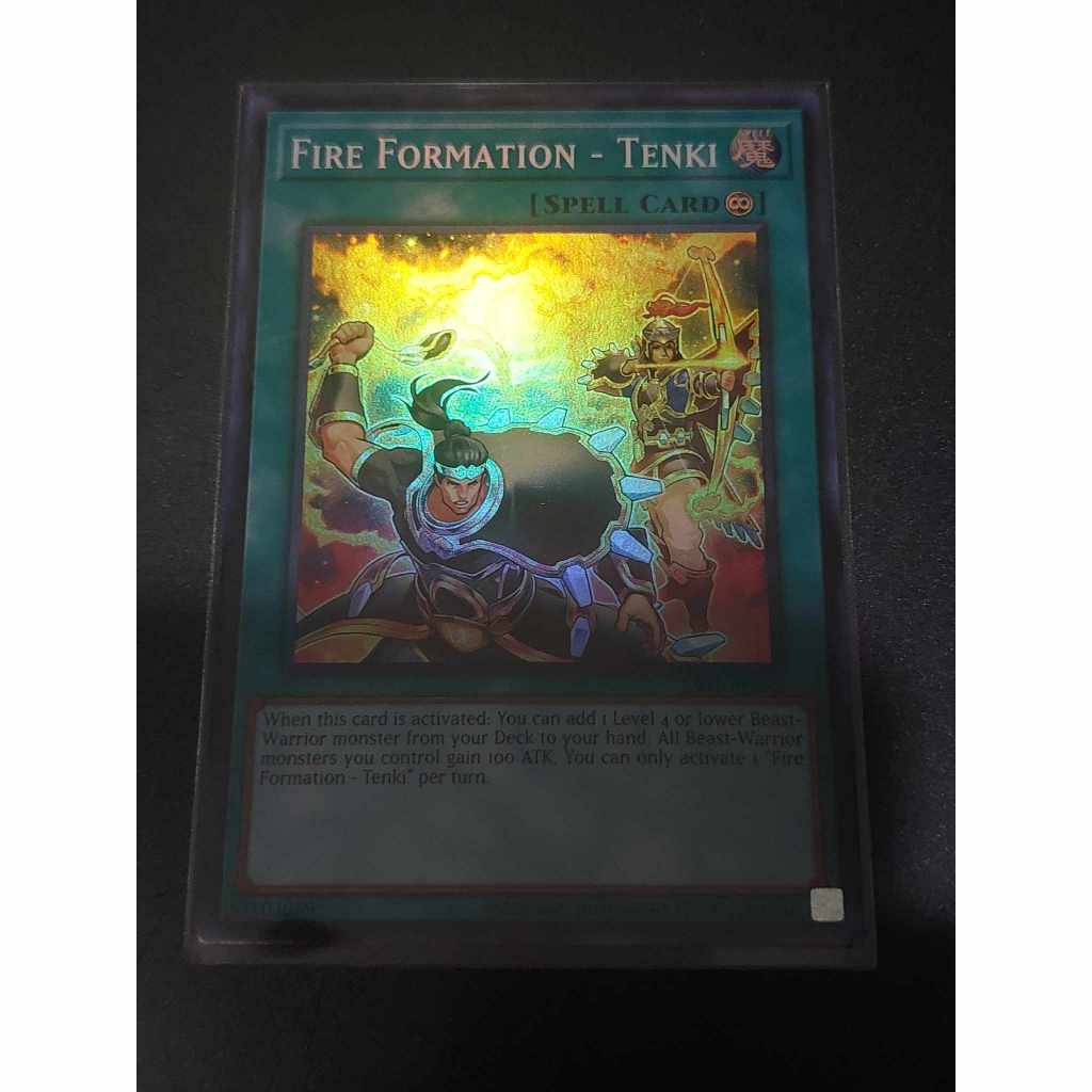 Yu-Gi-Oh Asia English: Fire Formation-Tenki Level Super Rare ES01-AE062 ...