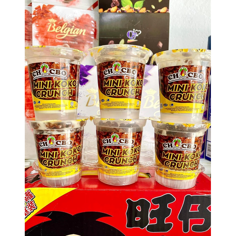 CHOCBO Mini koko crunch Cocoa Chocolate Milk Flavor Volume 60 G ...
