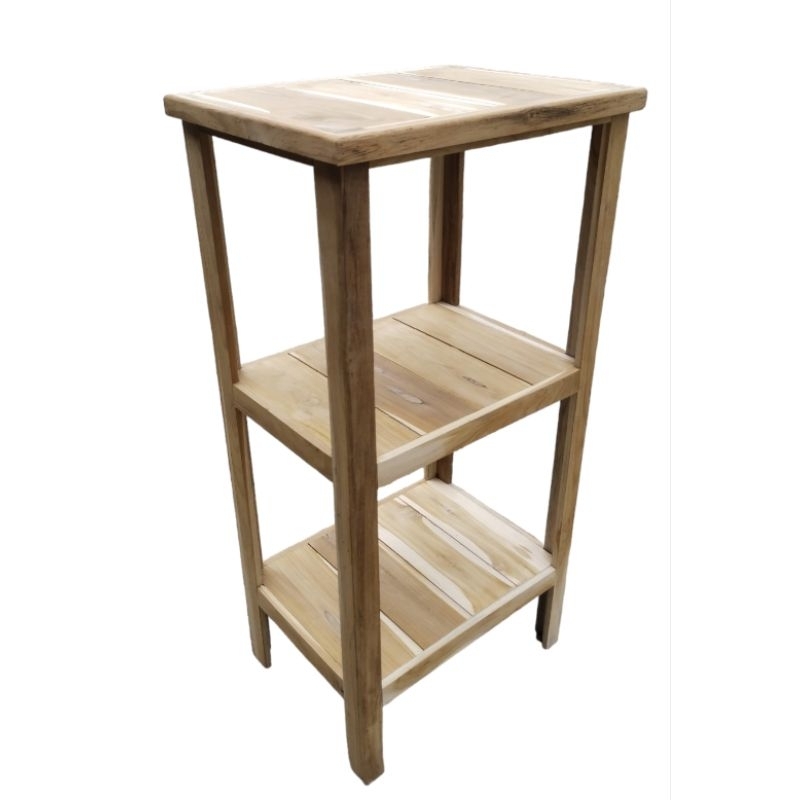 3-Tier Table Teak Wood Work (P03) | Shopee Philippines