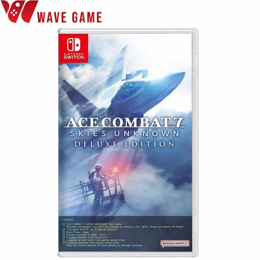 nintendo switch ace combat 7 skies unknown deluxe edition (english asia ...