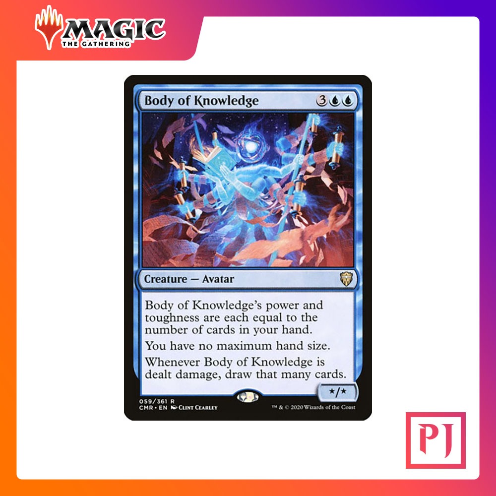 [MTG] Body of Knowledge [CMR] [BLUE] [RARE] [NORMAL] [ENG] (Magic Card ...