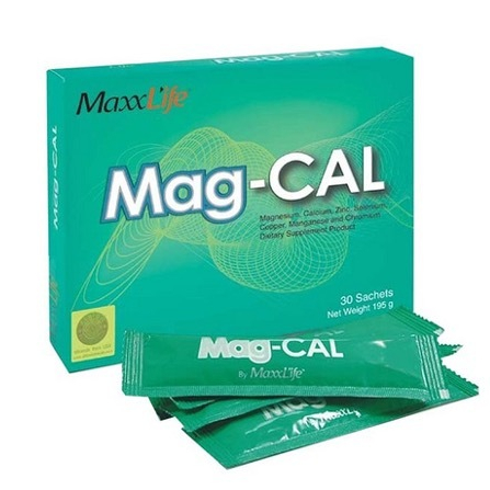 MaxxLife Mag-Cal Mag Cal Magcal Calcium Soluble 30 Sachets | Shopee ...