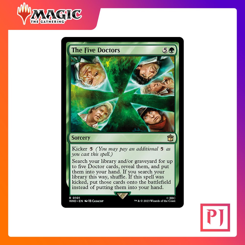 [MTG] the Five Doctors [WHO] [GREEN] [RARE] [NORMAL] [ENG] (Magic Card ...